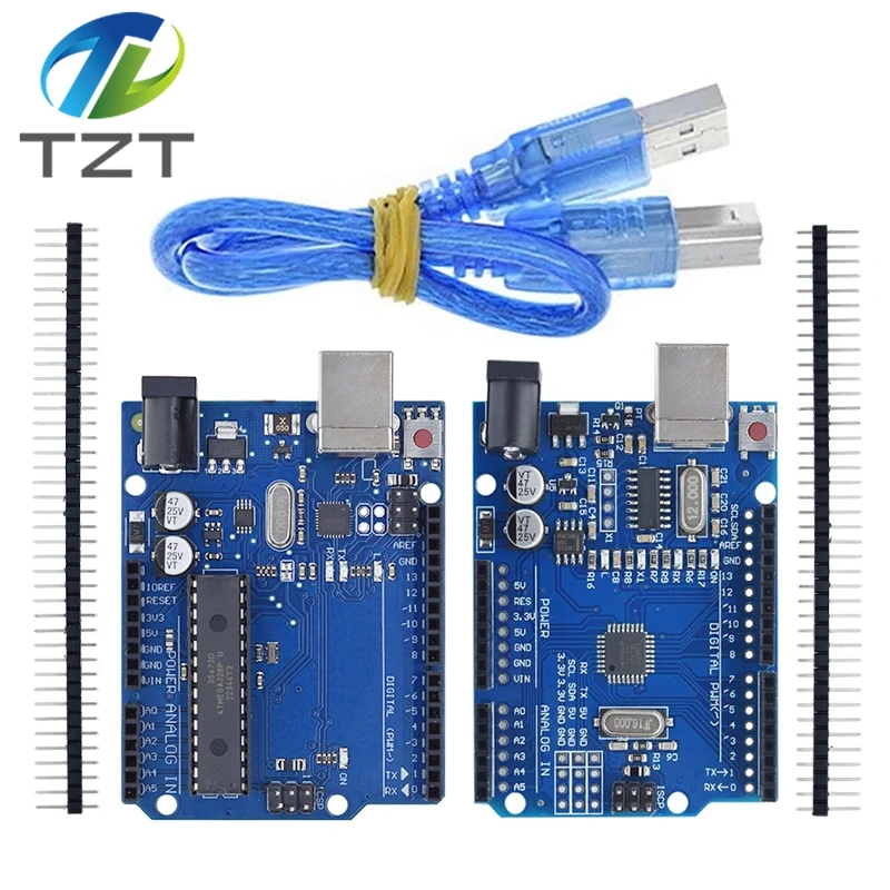 high-quality-One-set-UNO-R3-CH340G-MEGA328P-Chip-16Mhz-TZTrduino-UNO-R3 ...
