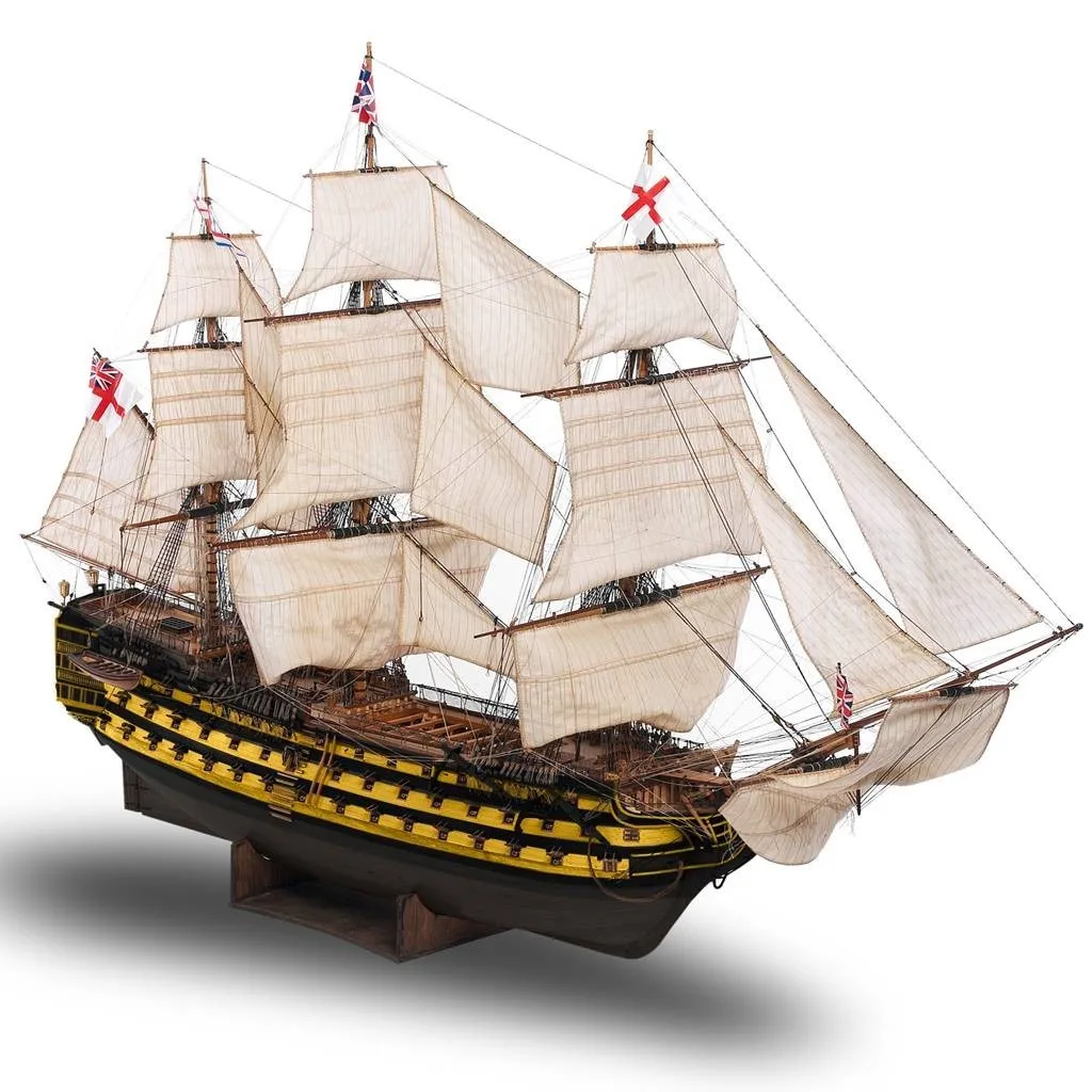 Scale Model HMS Victory Ship Model kits Simple Structure Version ...