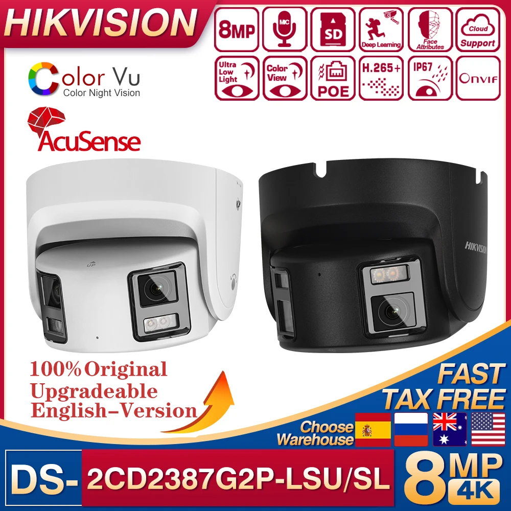 Original-Hikvision-8MP-4K-Panoramic-ColorVu-IP-Camera-DS-2CD2387G2P-LSU ...