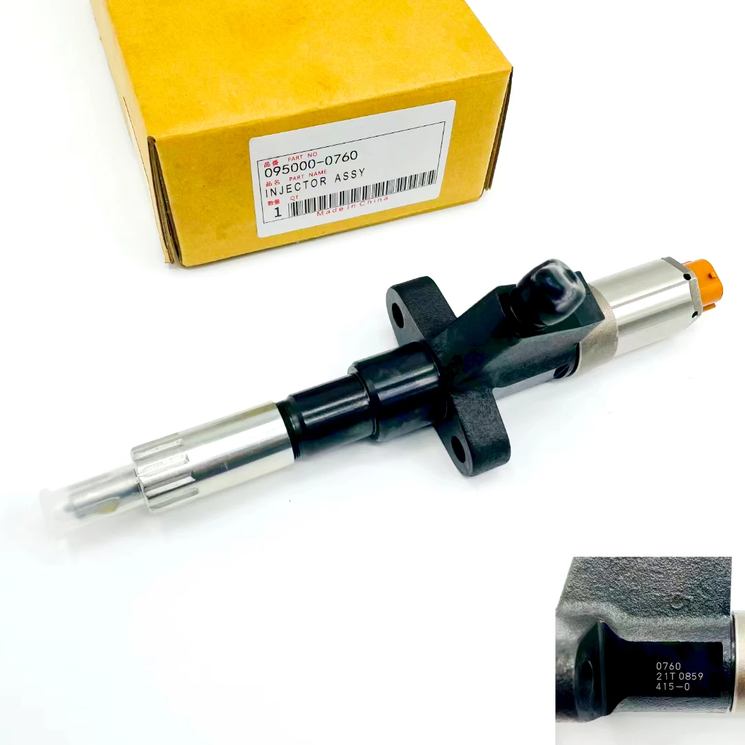 Good Quality Diesel Fuel Common Rail Injector 095000-0760 095000-0761 ...