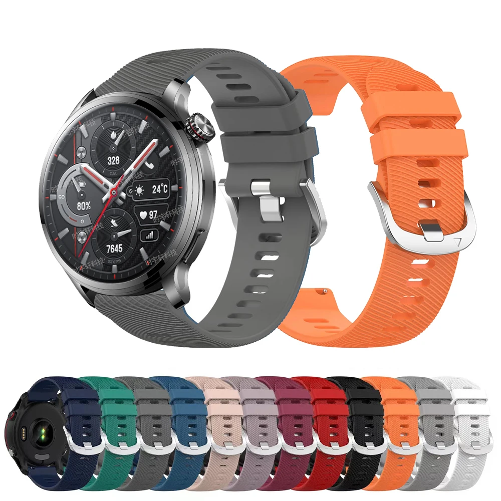 For Honor Watch 4 Pro Strap 20mm 22mm Silicone Wrist Band For Honor ...