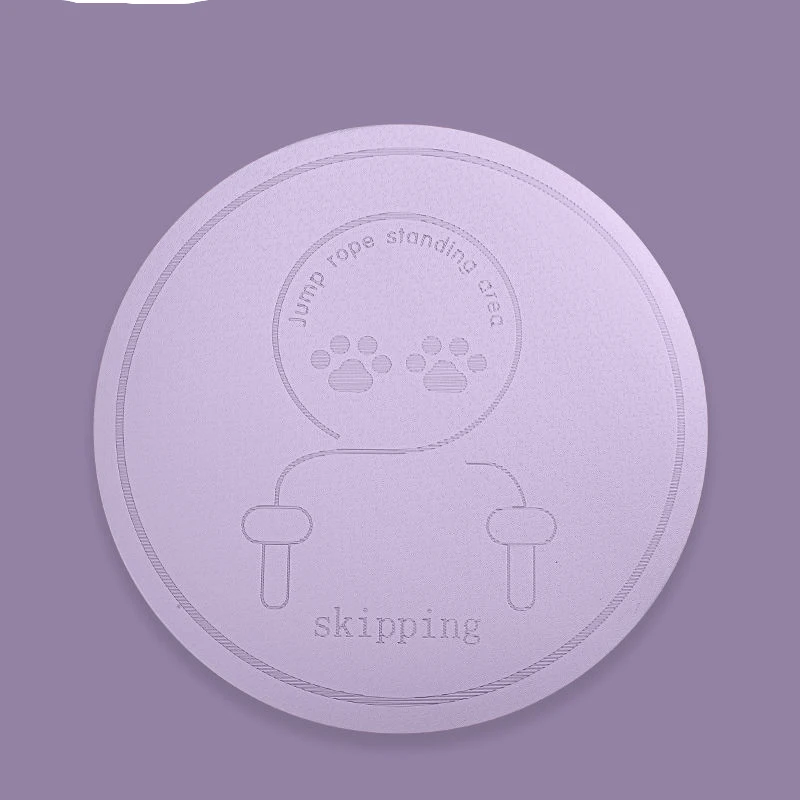 Jump-Rope-Mat-Round-Pilates-Yoga-Mat-Rubber-Non-slip-60cm-Diameter ...
