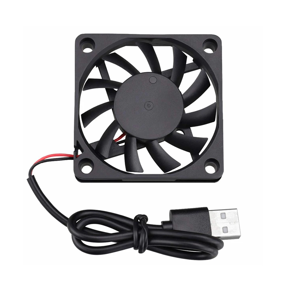 Aokin 60mm x 10mm USB Fan DC 5V Brushless Cooling Fan 6010 Cooling ...