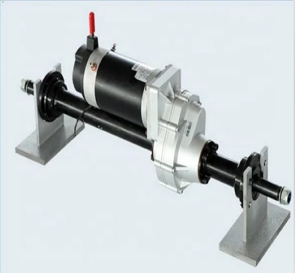 120W-1400W 24V DC Gear Motor Transaxle For Electric Power Barrow Cart