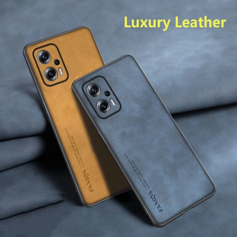 For-Redmi-Note-12-Turbo-Case-Luxury-PU-Leather-Cover-For-Xiaomi-Redmi ...