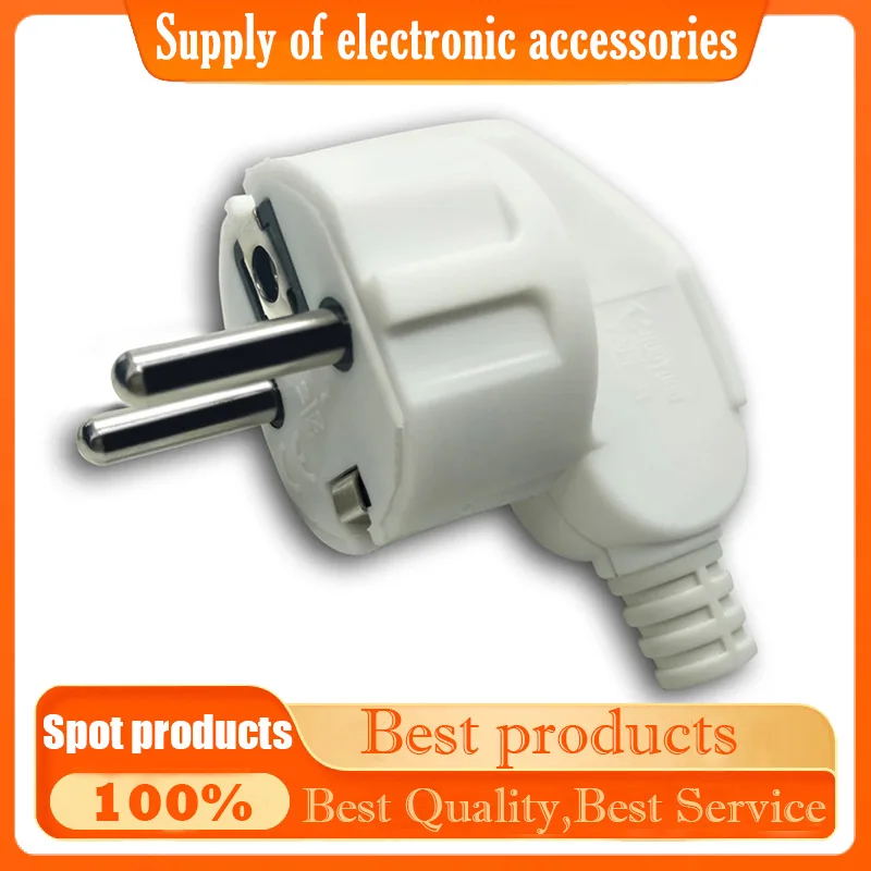 Eu-AC-Power-Schuko-Adapter-Rewireable-Europe-Electrica-Plug-Male ...
