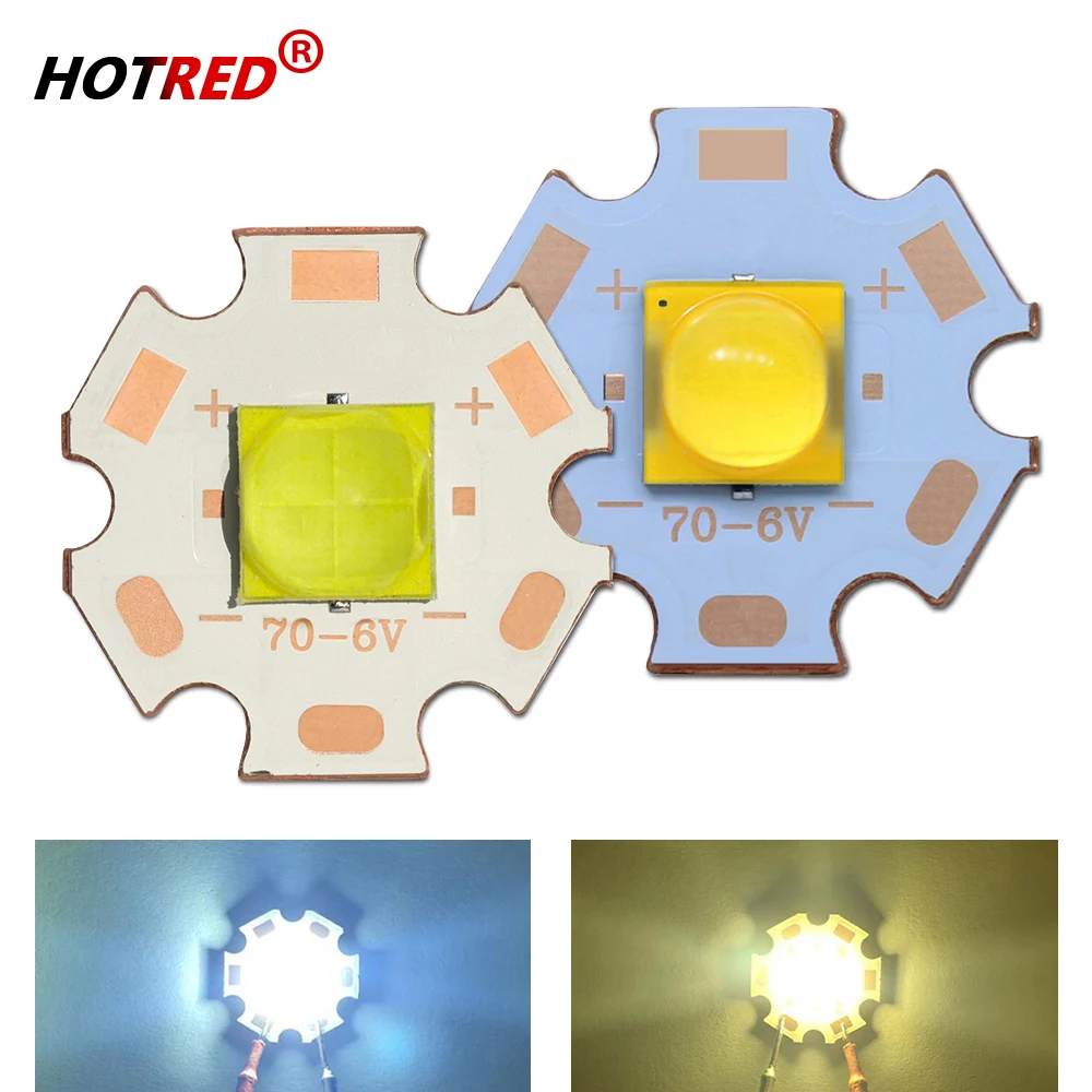 DC3V-6V-12V-XHP70-LED-High-Power-7070-XHP70-2-Chip-Ceramic-Bracket-Bead ...