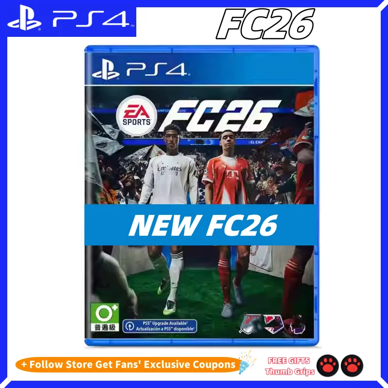 2025 PS4 New Game CD FC26 Sony Playstation 4 Game Card Disc ...