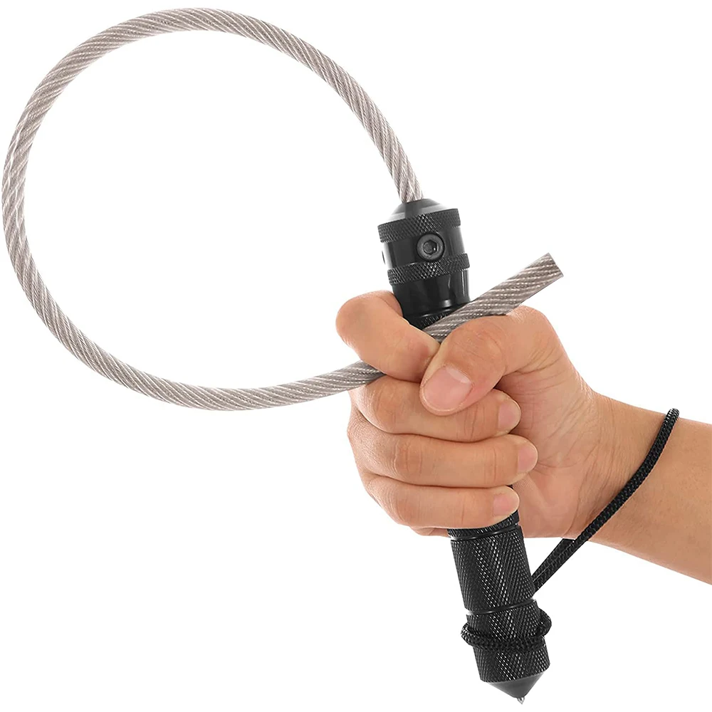 Self Defense Multi-purpose Whip Car Emergency Tool Edc Tactical Whip ...