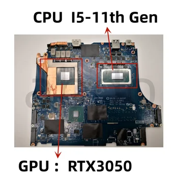 LA-K455P.For Dell G15 5511 Laptop Motherboard.CPU: I5-11260H, I5-11400H/I7-11800H.GPU: RTX3050 ...