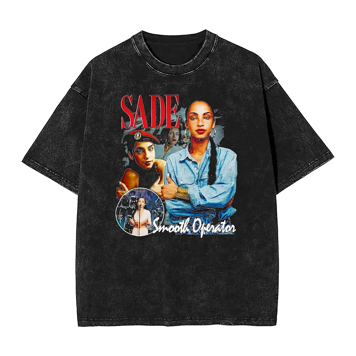 Camiseta-lavada-solta-masculina-saded-smooth-operador-cantora-musical-T ...