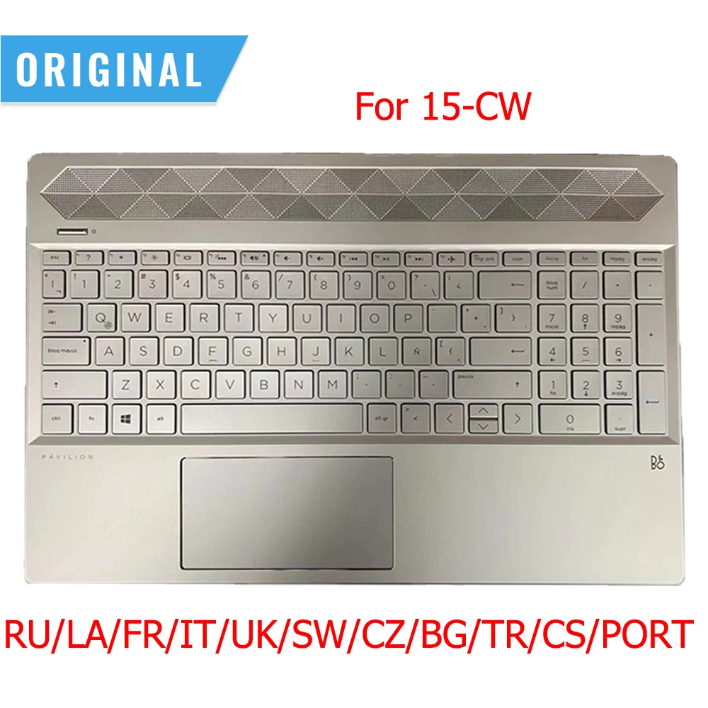 New Original Palmrest For Hp Pavilion 15-cw 15-cs Top Upper Case With ...