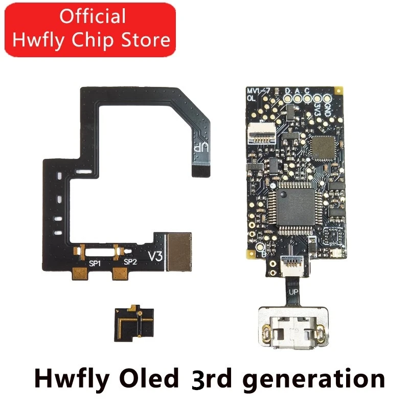 Hwfly Oled 3th Generation V3 Chip Support Oled Console Upgradable And Flashable Original ...