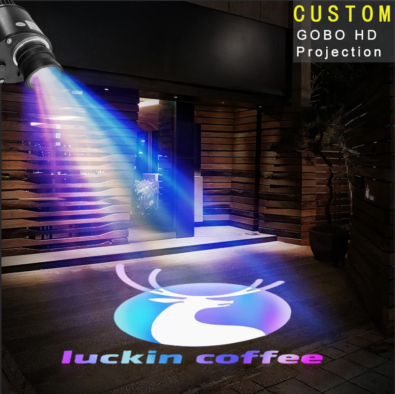 Proyector Logo Publicidad Proyector LED GOBO 80W COLIFINE - Logo ...