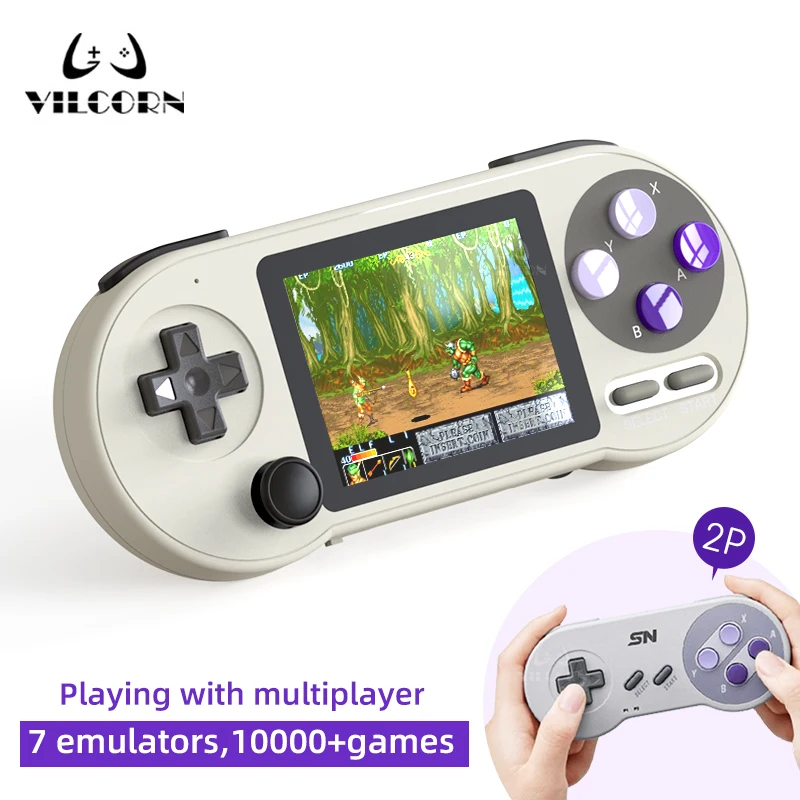SN PRO Handheld Game Consoles 3 inch IPS Wireless Video Game Consoles ...
