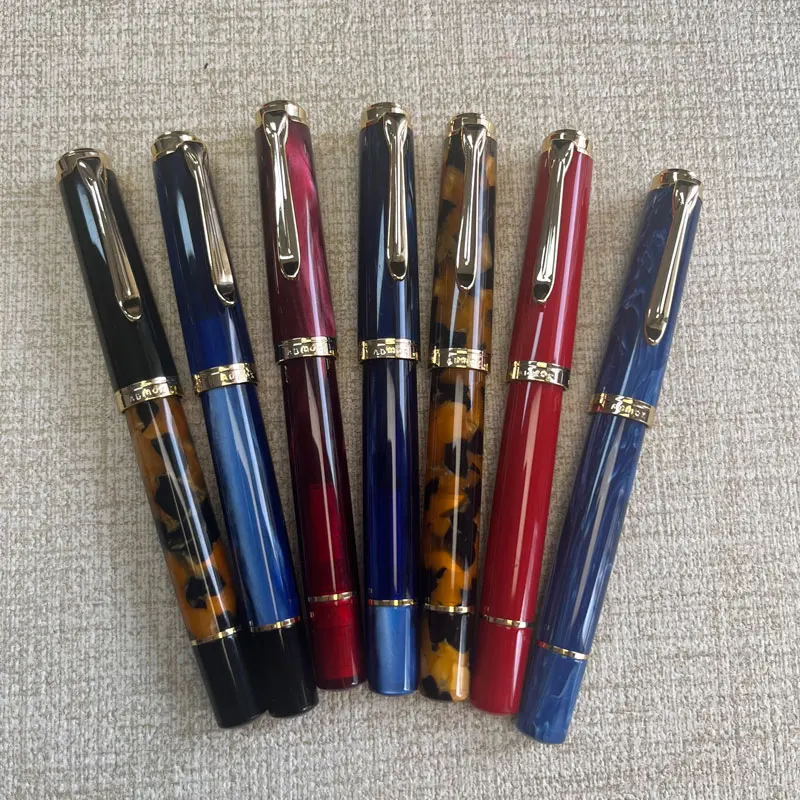 ADMOK-Resin-Fountain-Pen-M400-Schmidt-F-Import-Nib-Acrylic-High-grade ...