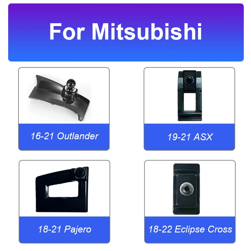 Car-Dedicated-Phone-Holder-Bracket-Mount-Special-Base-For-Mitsubishi ...