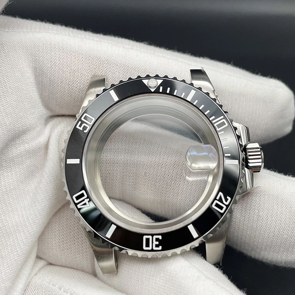 316L-Steel-SUB-41MM-Watch-Case-for-NH35-NH36-Glass-Back-Watch-Movement ...