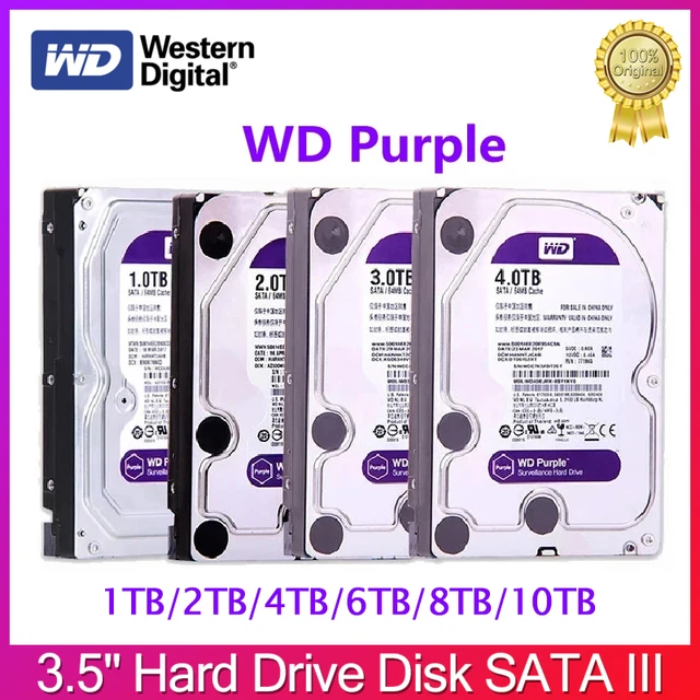 WD Purple WD43PURZ Hard Drive TB Surveillance SATA 6Gb/s , 51% OFF