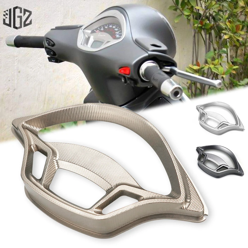 Motorcycle CNC Aluminum Speedometer Protector Frame Cover Instrument ...