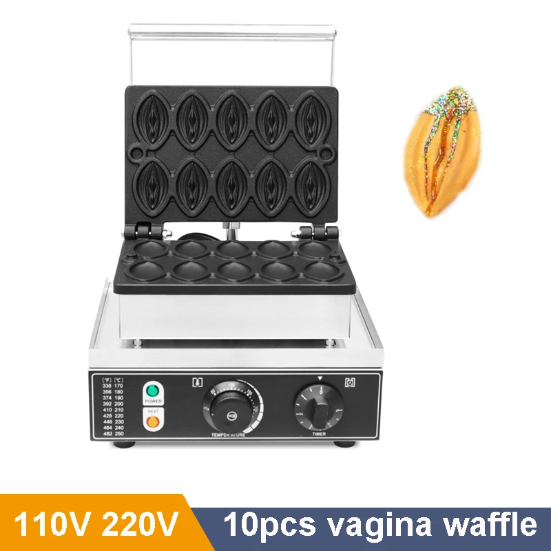 Mini 10 Pcs Pussy Waffle Maker Girl Lily Waffle Maker Women Shape ...