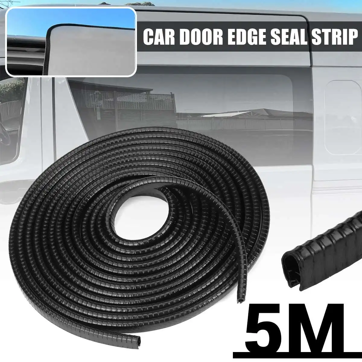 1-2X-5M-Car-Door-Edge-Protector-Universal-Auto-Door-Guard-Hood-Trunk ...