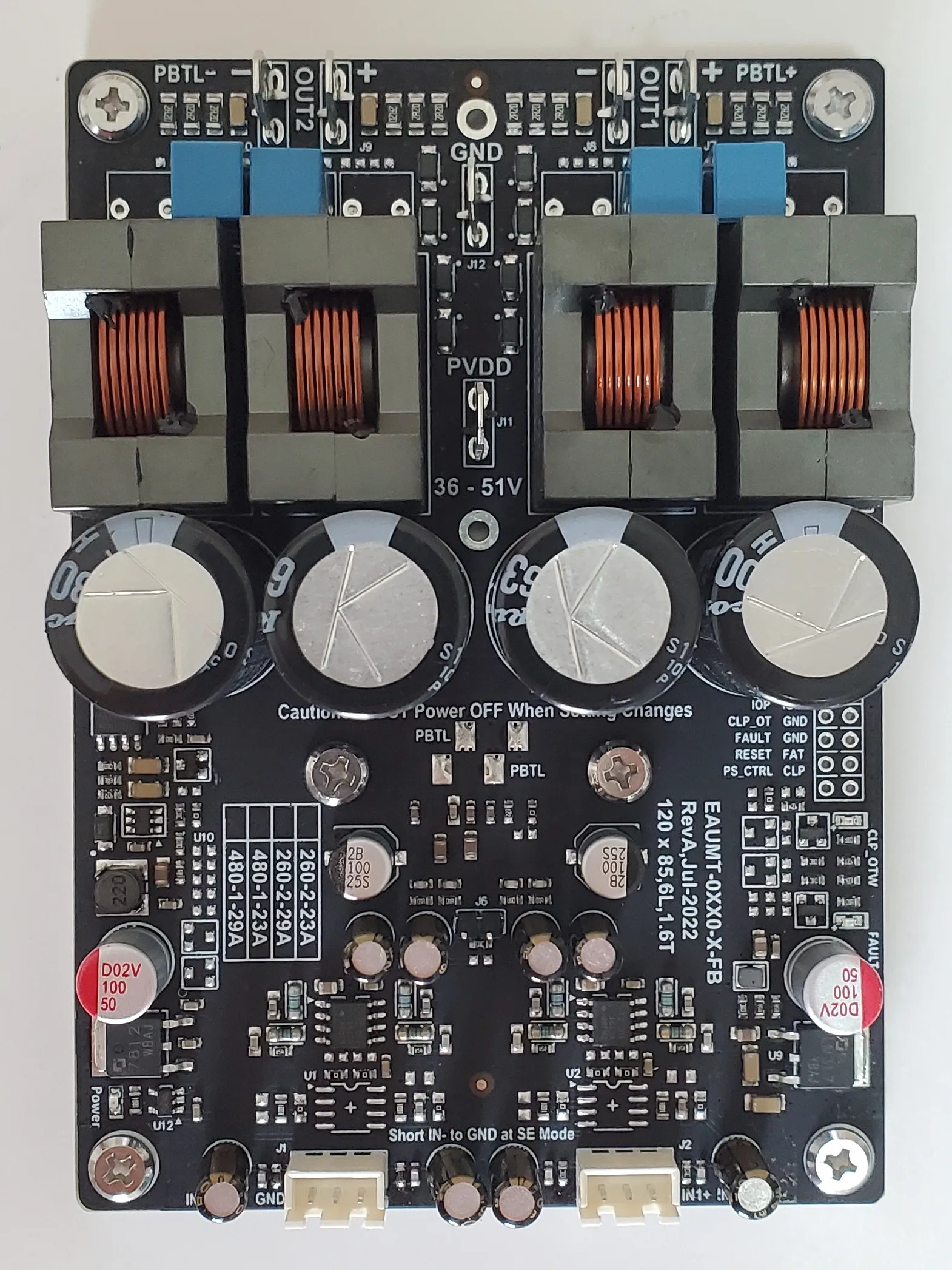 High-end HiFi Amplifier TPA3255 Class-D Module - tech.diydynamic.com