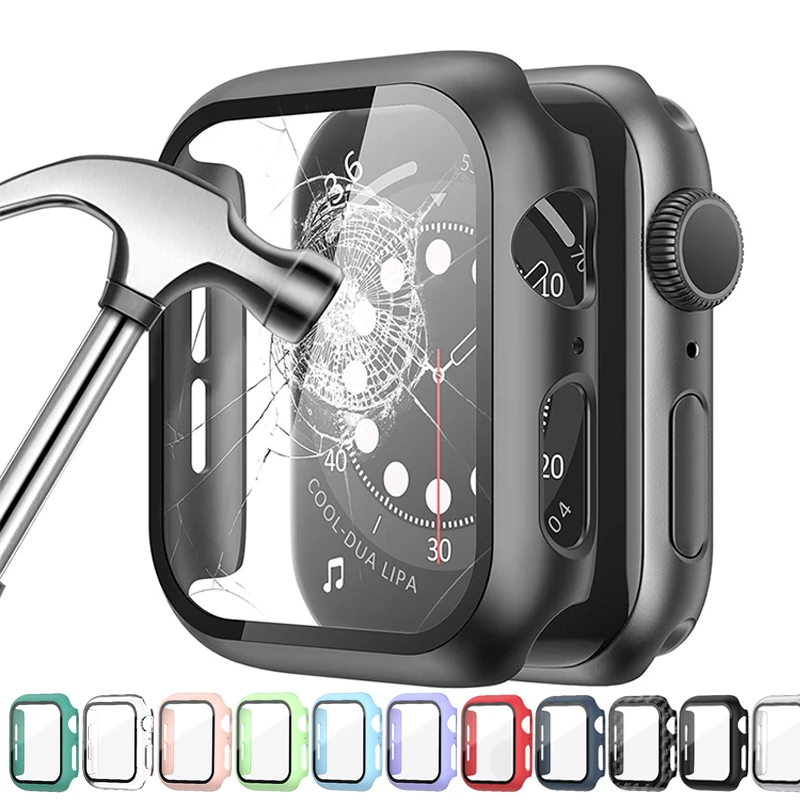 Apple Watch Series 7 Case Screen Protector | Protector Apple Watch 44mm ...