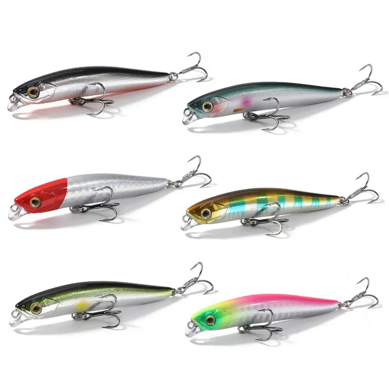 Minnow-Fishing-Hard-Lures-70mm-80mm-Wobbler-Baits-Quality-Professiona ...