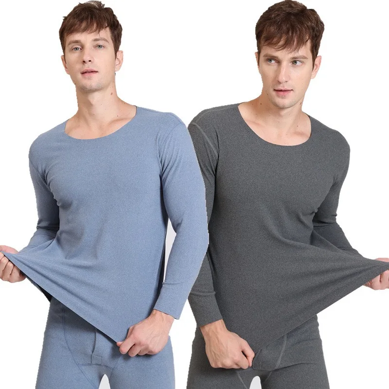 1pcs Autumn Winter Seamless Men's Long-sleeved Thermal Underwear Man ...