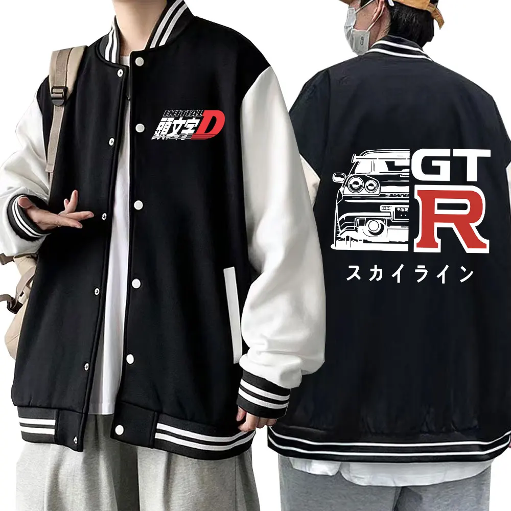 Anime-Drift-AE86-Initial-D-Baseball-Uniform-Takumi-Fujiwara-R34-Skyline ...