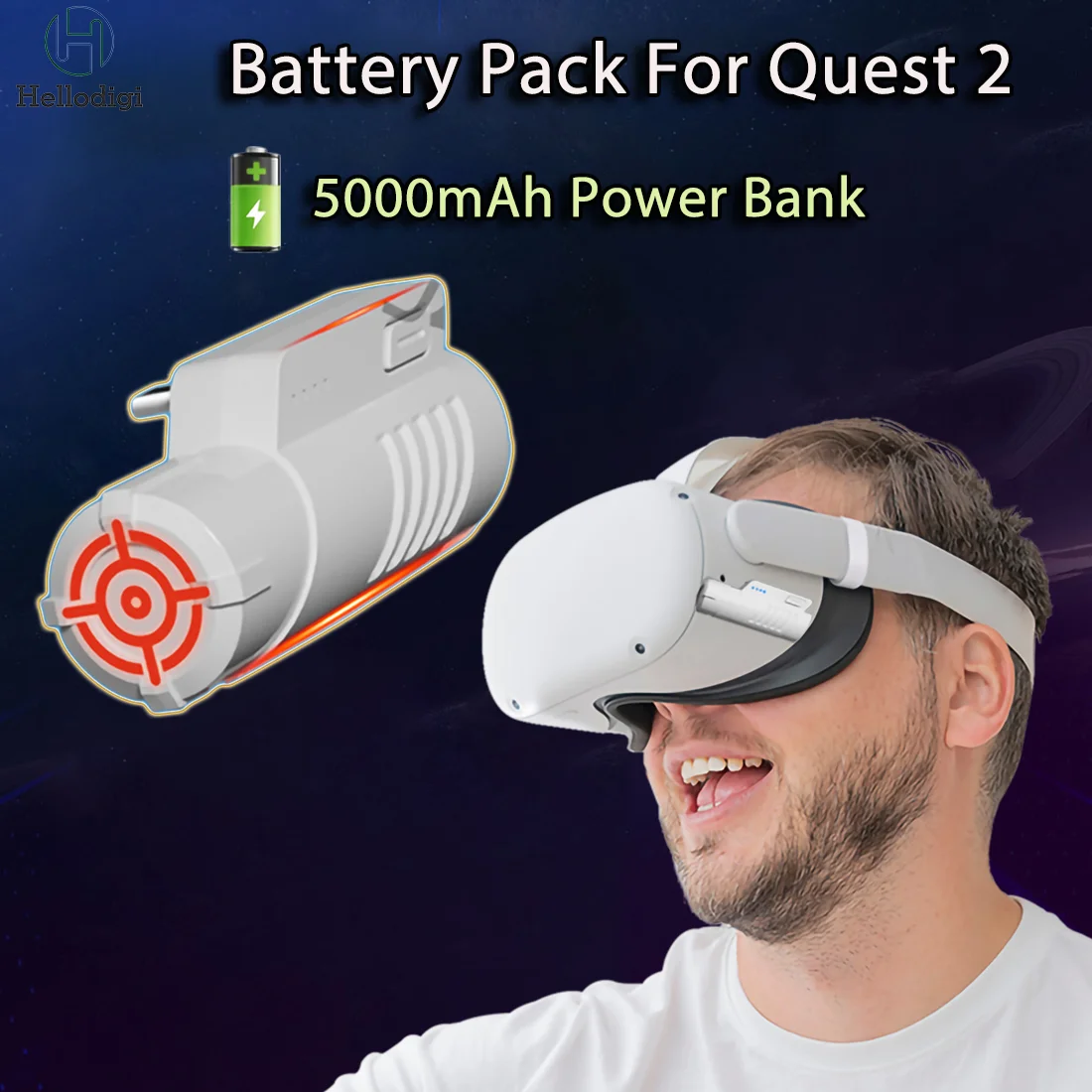 Hellodigi-A6-VR-Battery-Pack-Compatible-with-Oculus-Quest-2-5000mAh ...