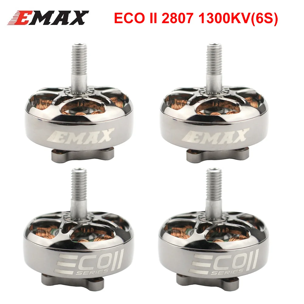 EMAX-ECOII-2807-1300KV-3-6S-Brushless-Motor-For-7-FPV-Racing-Drone-RC ...