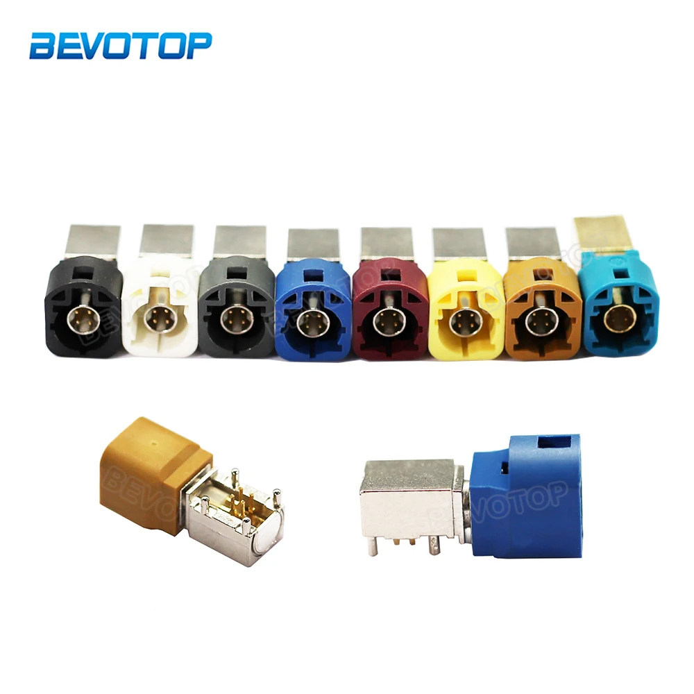 1Pcs HSD LVDS 4 Pin Connector Code A/B/C/D/G/J/K/Z Right Angle Male ...