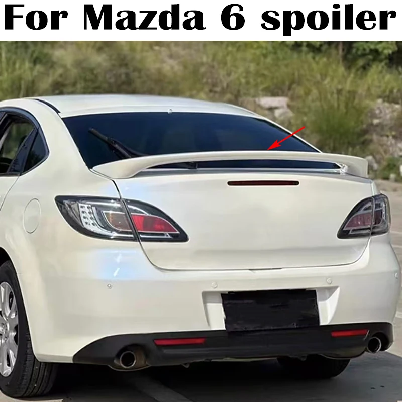 For Mazda 6 Spoiler 2006 2007 2008 2009 2010 2011 2012 2013 High ...
