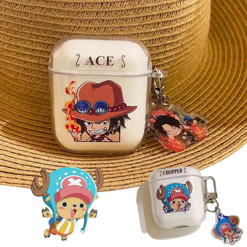 Figure Luffy Zoro Ace Chopper Earphone Cases for Apple Airpods - Crazy ...