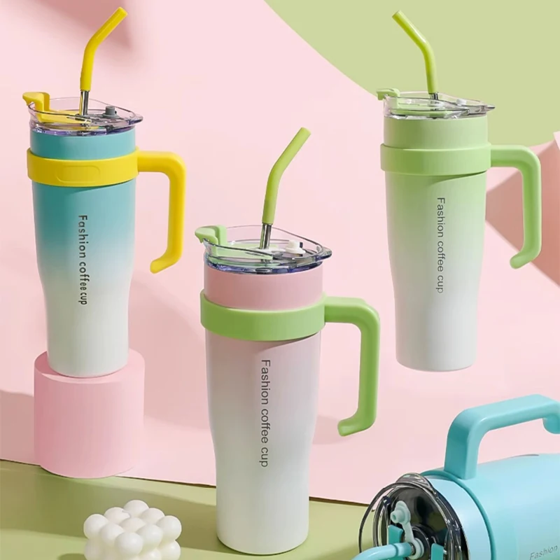 42oz-304-Stainless-Steel-Insulated-Water-Bottle-Thermal-Coffee-Car-Cup ...