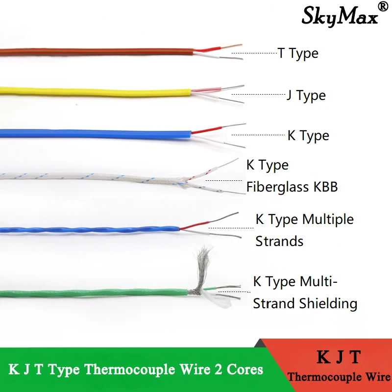 Chromel Alumel Thermocouple Fiberglass Wire Type K Single, 47% OFF