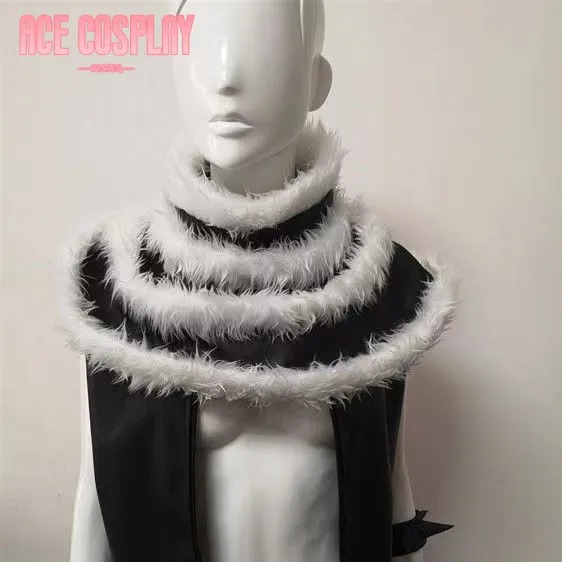 Anime Charlotte Katakuri Cosplay White Scraf Accessories Prop Custom ...