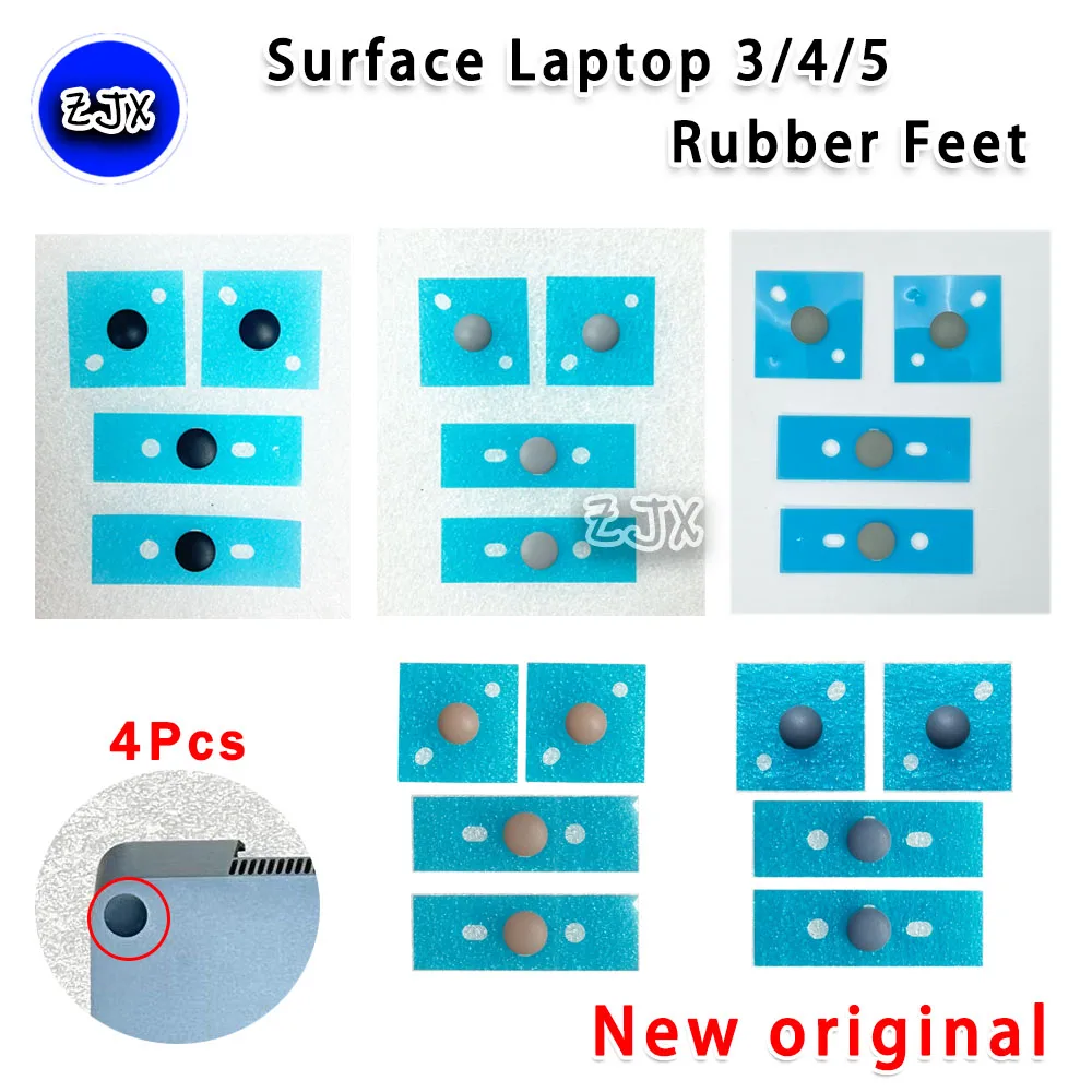 4pcs-New-original-Microsoft-Surface-Laptop-3-4-Foot-Pad-D-Shell-Anti ...