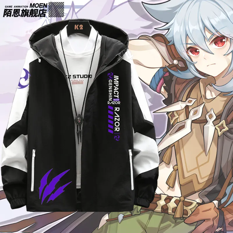 Genshin-Impact-Anime-jacket-coat-overcoatClothing-man-woman-spring ...