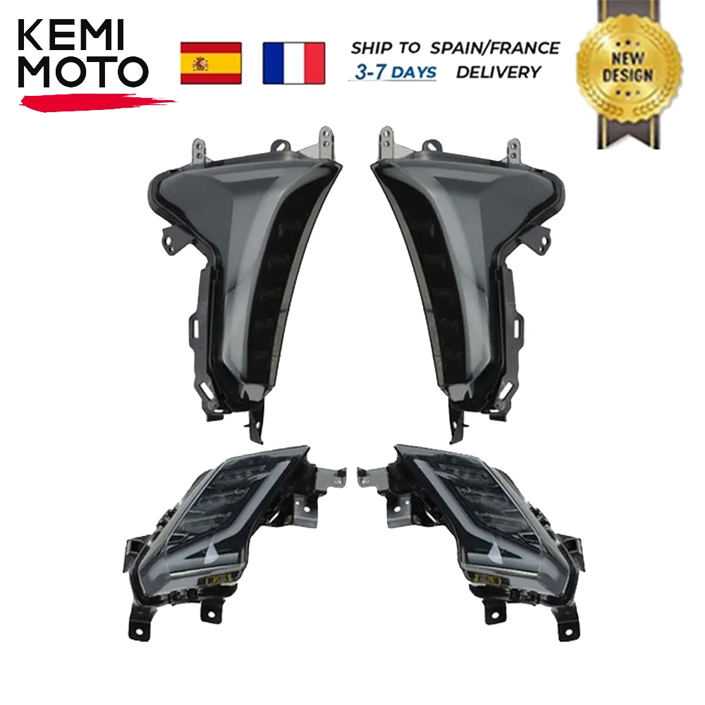 TMAX-530-LED-Turn-Signal-Lights-Indicators-Front-Rear-Brake-Light-With ...