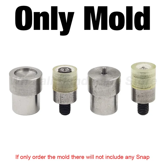 Snaps Fasteners Buttons Dies Installation Press Dies Mould With Snap ...