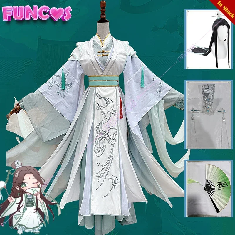 Disfraz-de-Cosplay-TGCF-Shi-Qingxuan-accesorios-para-el-cabello-negro ...