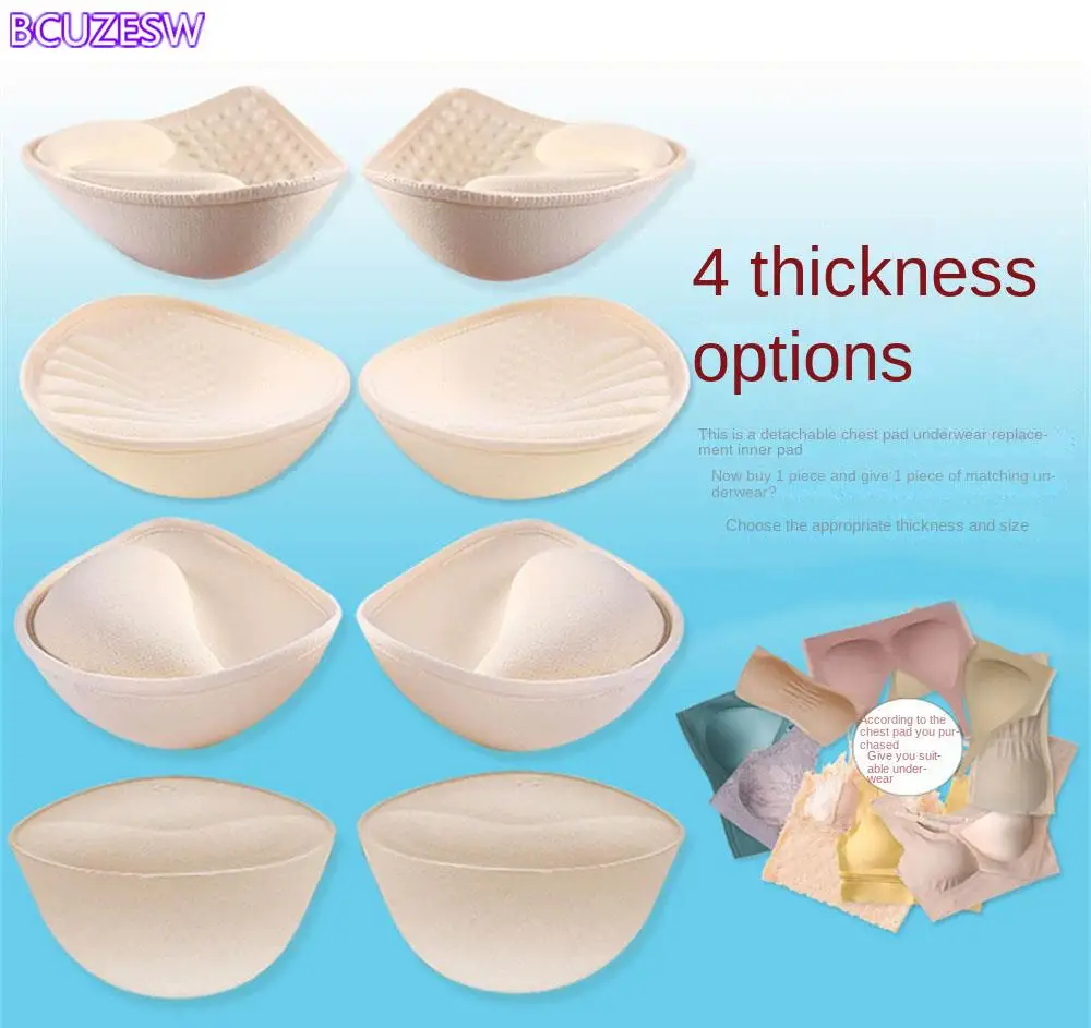 3D-Thicken-Push-Up-Bra-Pads-Inserts-Women-Underwear-Small-Breast-Lift ...