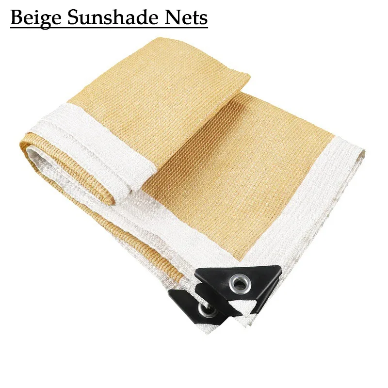 85-Shading-Beige-Sun-Shade-Net-Outdoor-Car-Shed-Shadow-Awning-Garden ...