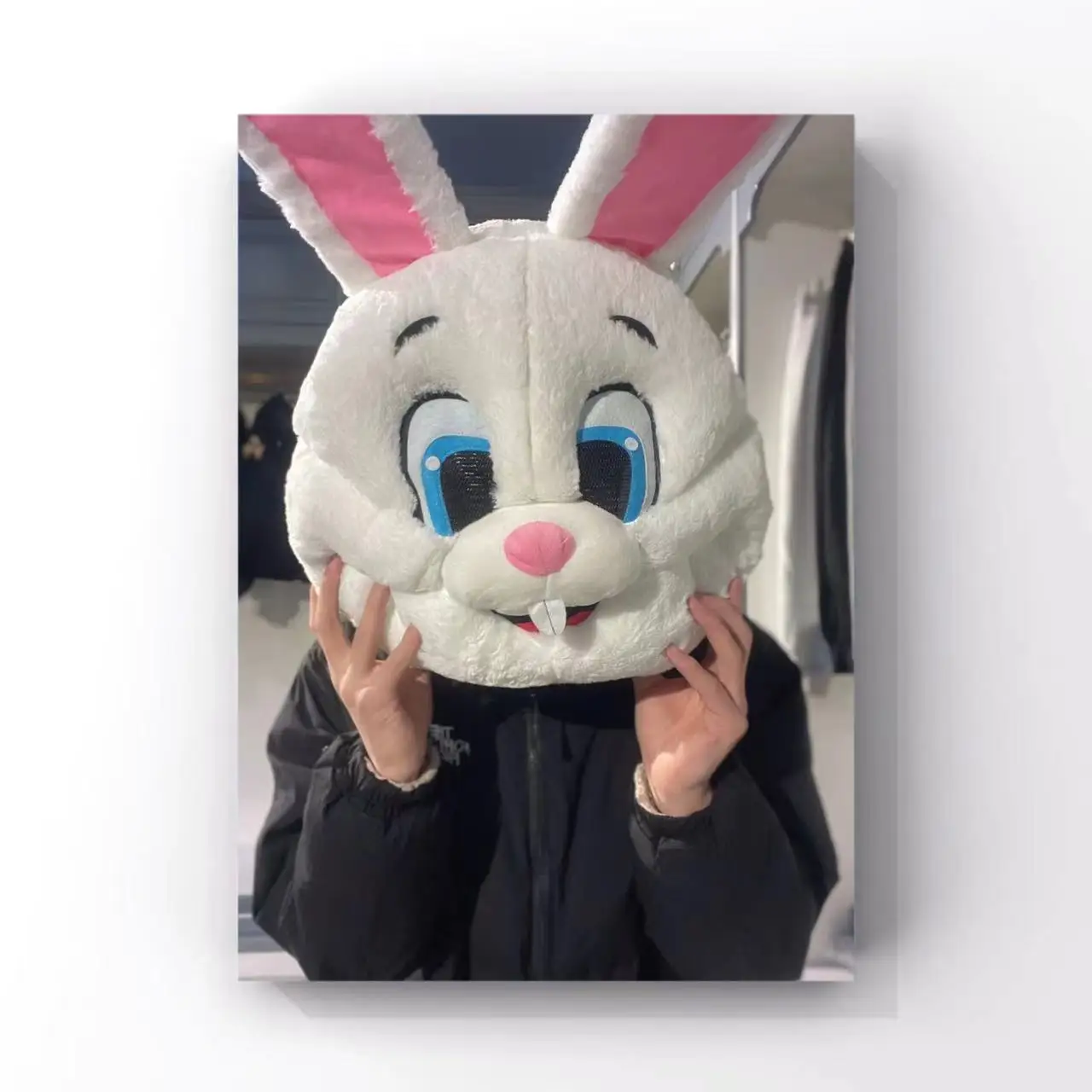Spot-Accessories-Anime-Costume-Cos-Suit-Plush-Bunny-Head-Cosplay-Cute ...