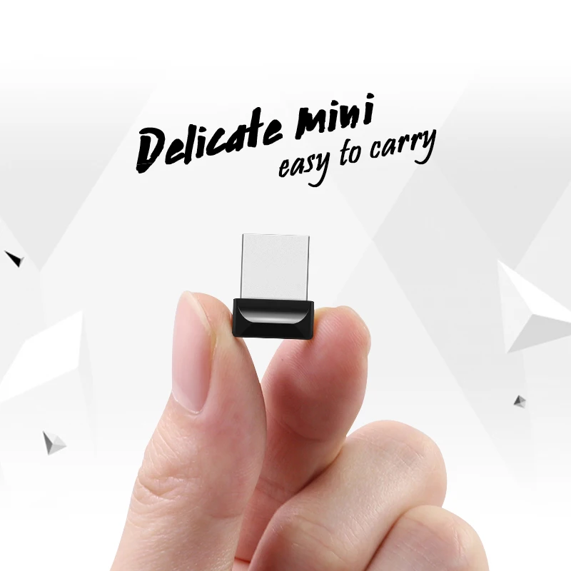 Mini-unidad-Flash-USB-de-pl-stico-de-alta-velocidad-l-piz-negro-de-64GB ...