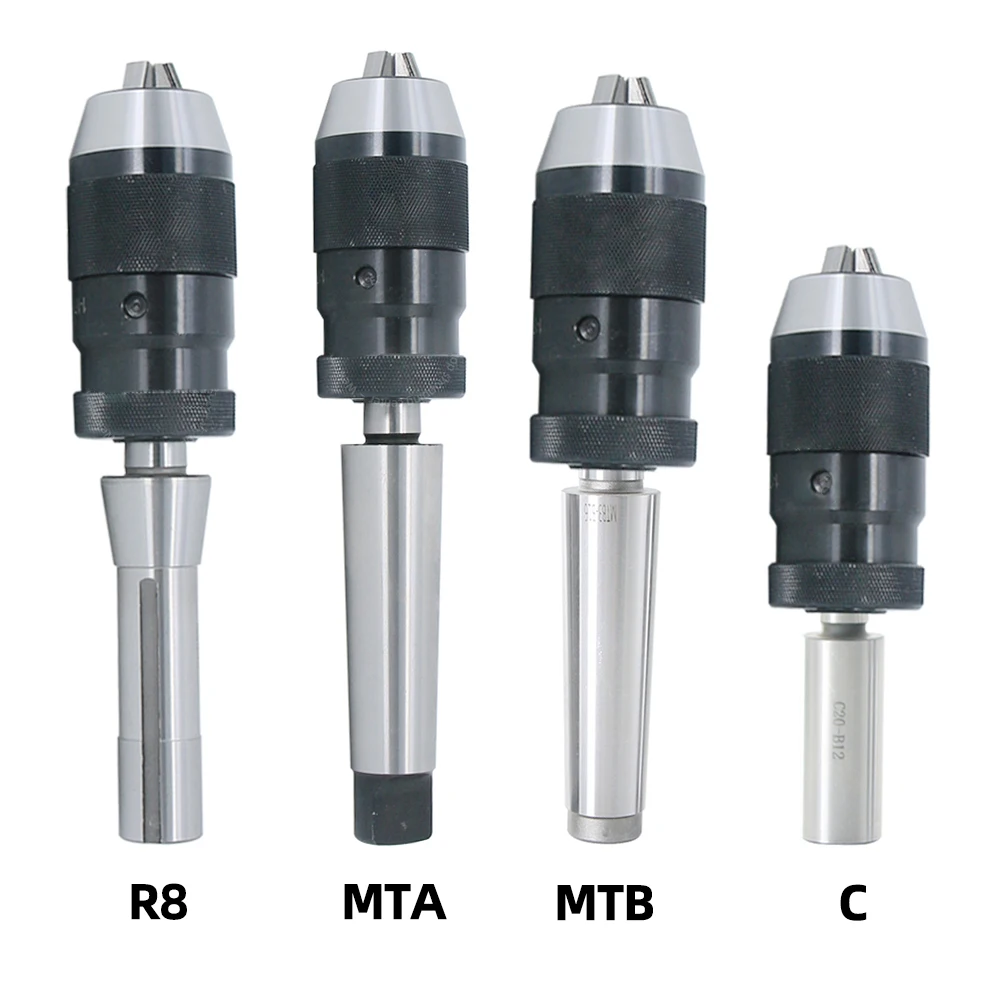 B10 B12 B16 B18 B22 Self Tightening Drill Chuck MT1 MT2 MT3 MT4 C6 C8 C12 C16 C20 R8 Morse Drill ...