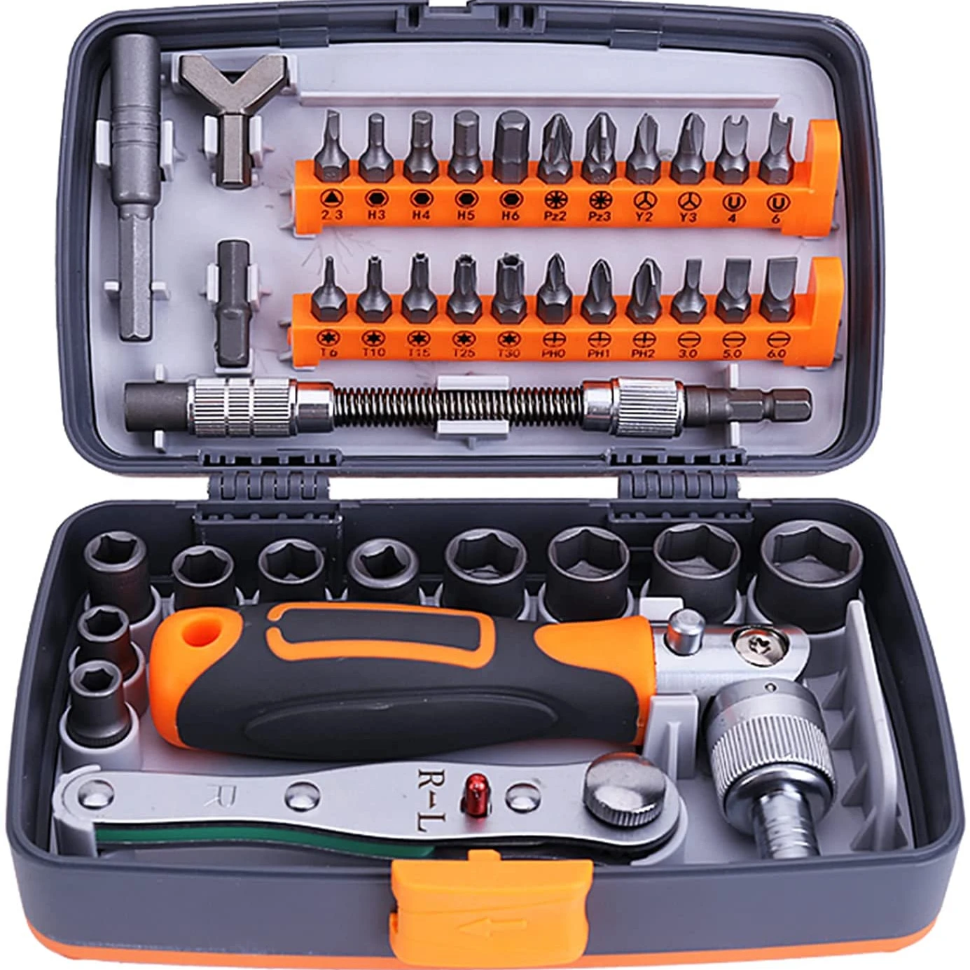 GOWKE-Multifunction-Ratchet-Screwdriver-Set-38-in-1-Professional-Hex ...